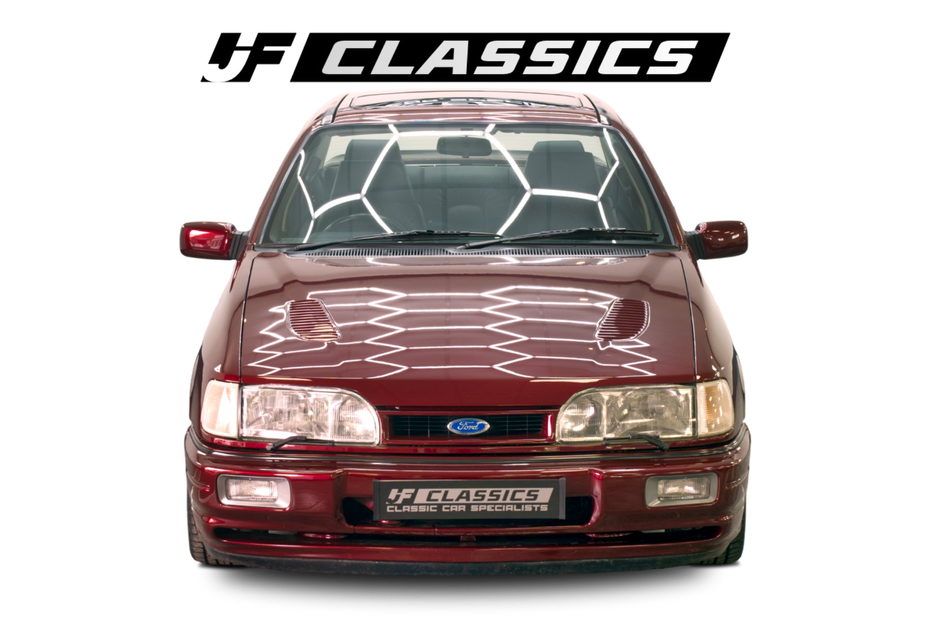 1991 Ford Sierra Sapphire Rs Cosworth 4x4 Magenta Red Metallic 'LOW MI