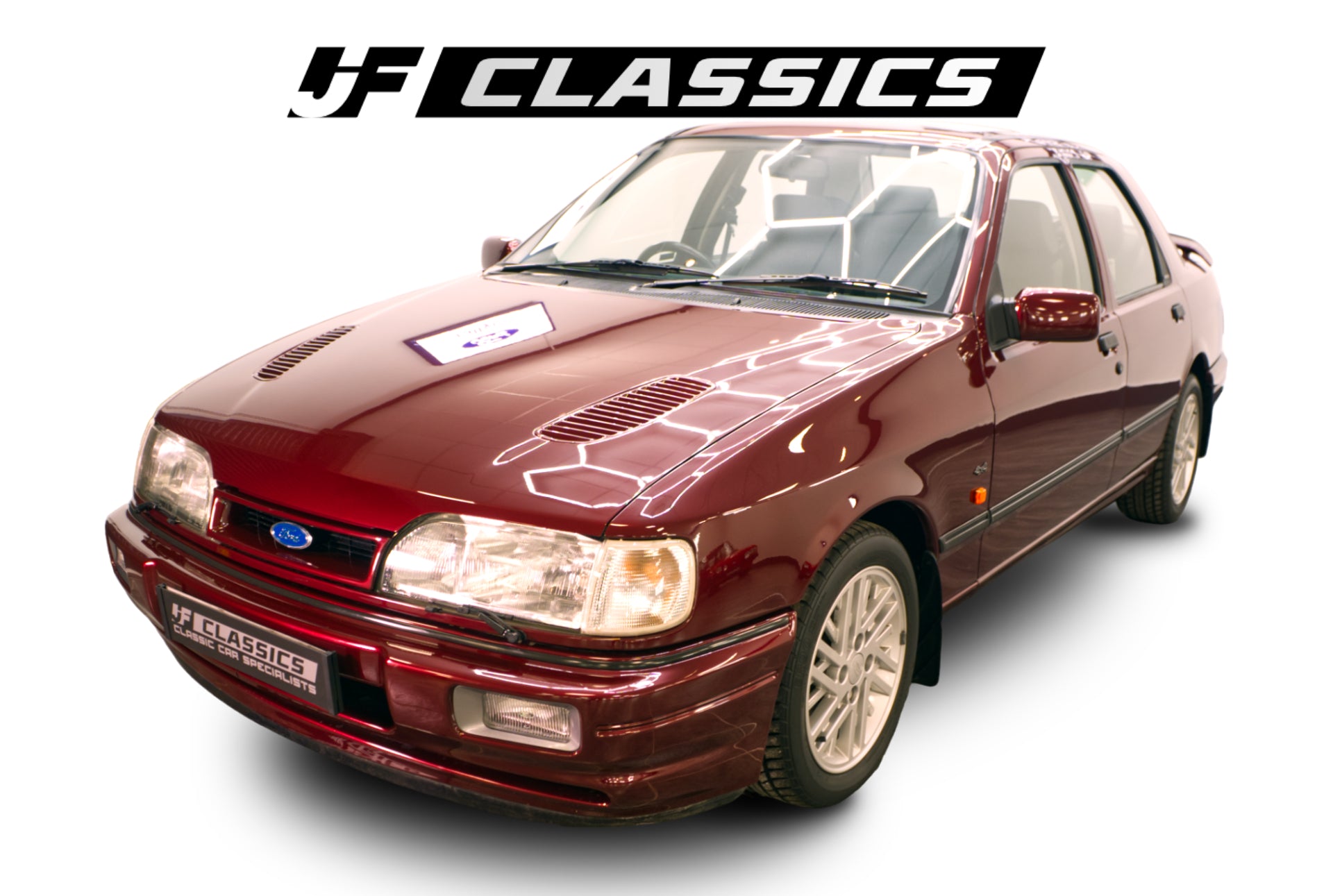 1991 Ford Sierra Sapphire Rs Cosworth 4x4 Magenta Red Metallic 'LOW MI