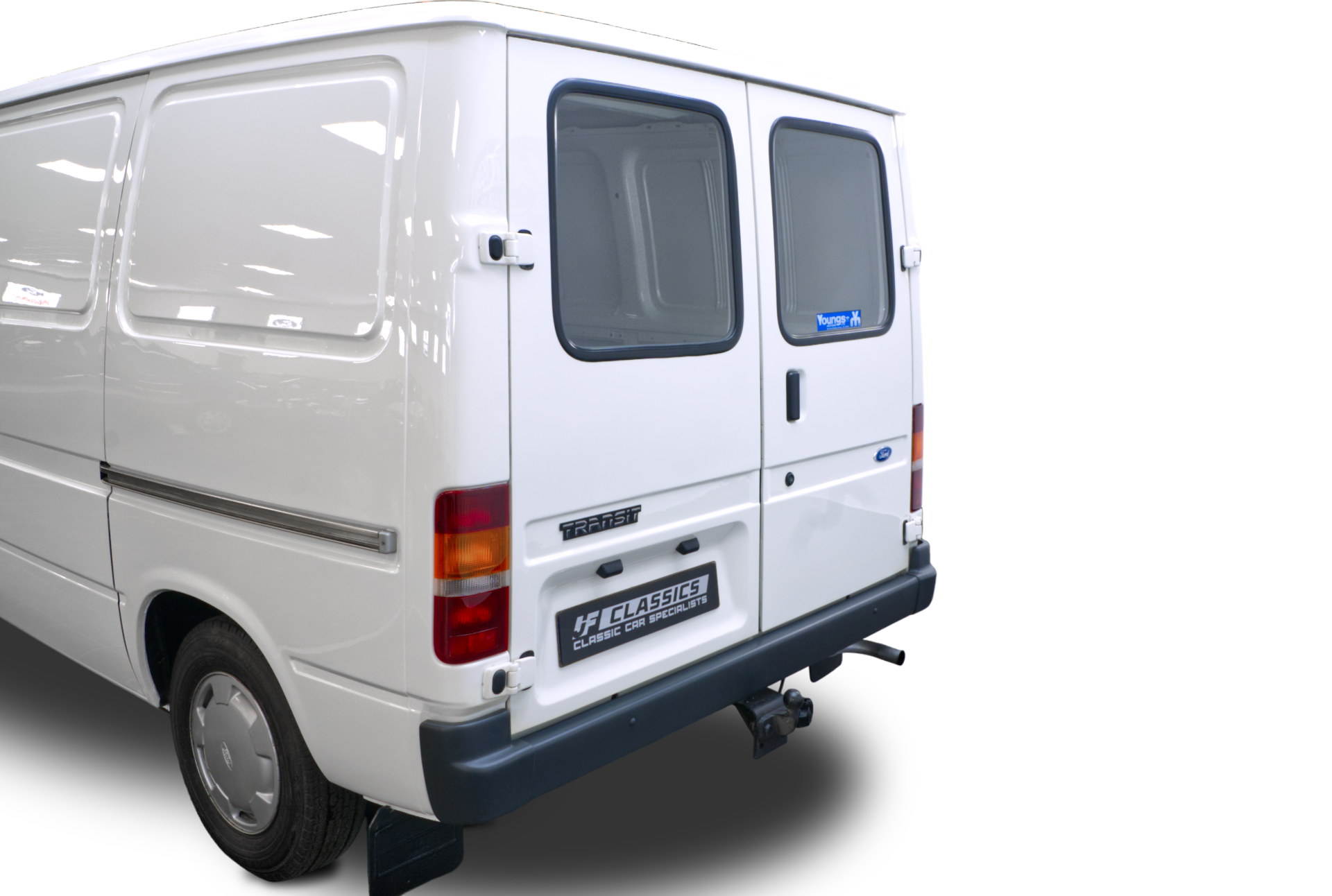 1991 MK-3 Ford Transit Van Short Wheel Base Diamond White-Stunning Exa