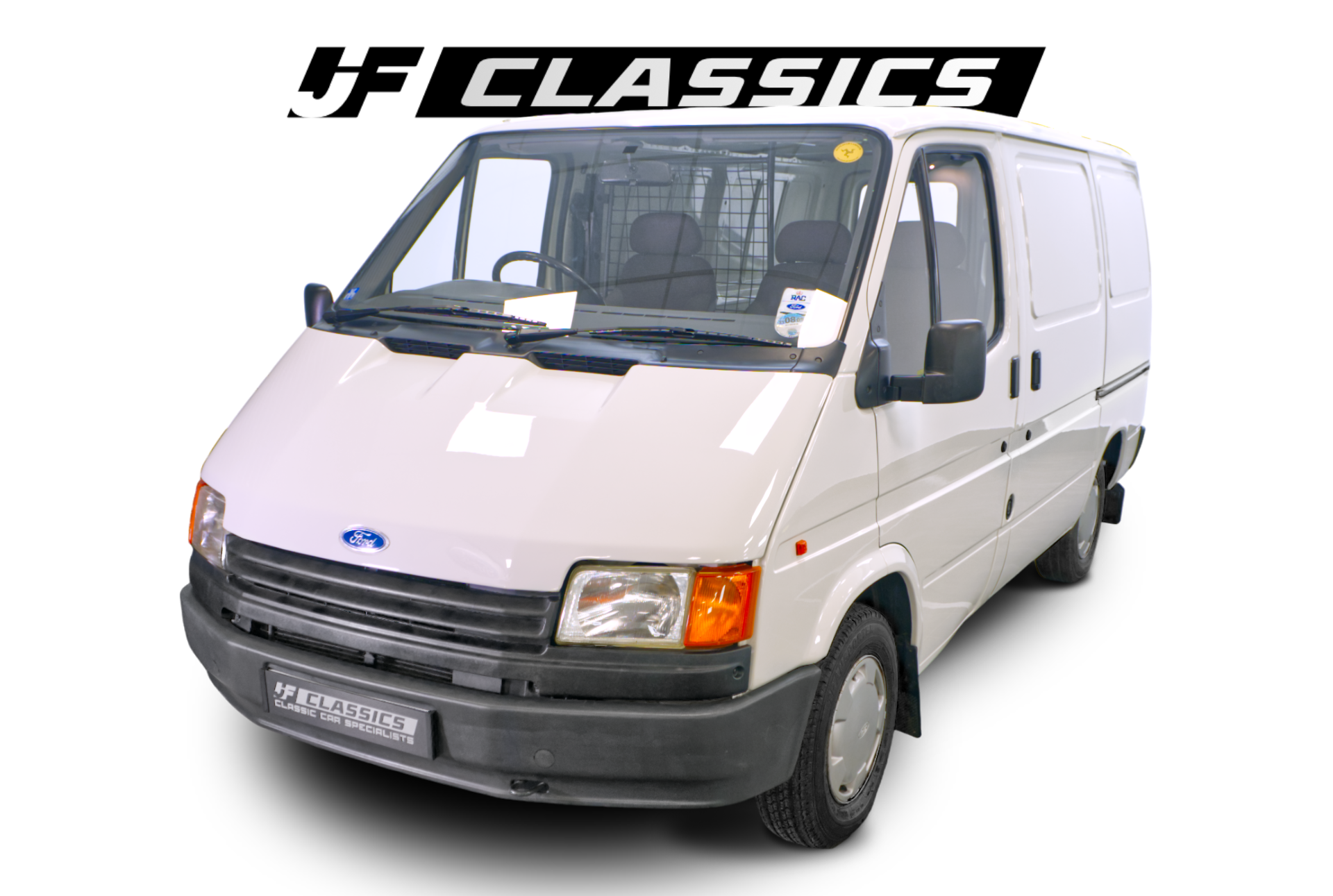 1991 MK-3 Ford Transit Van Short Wheel Base Diamond White-Stunning Exa
