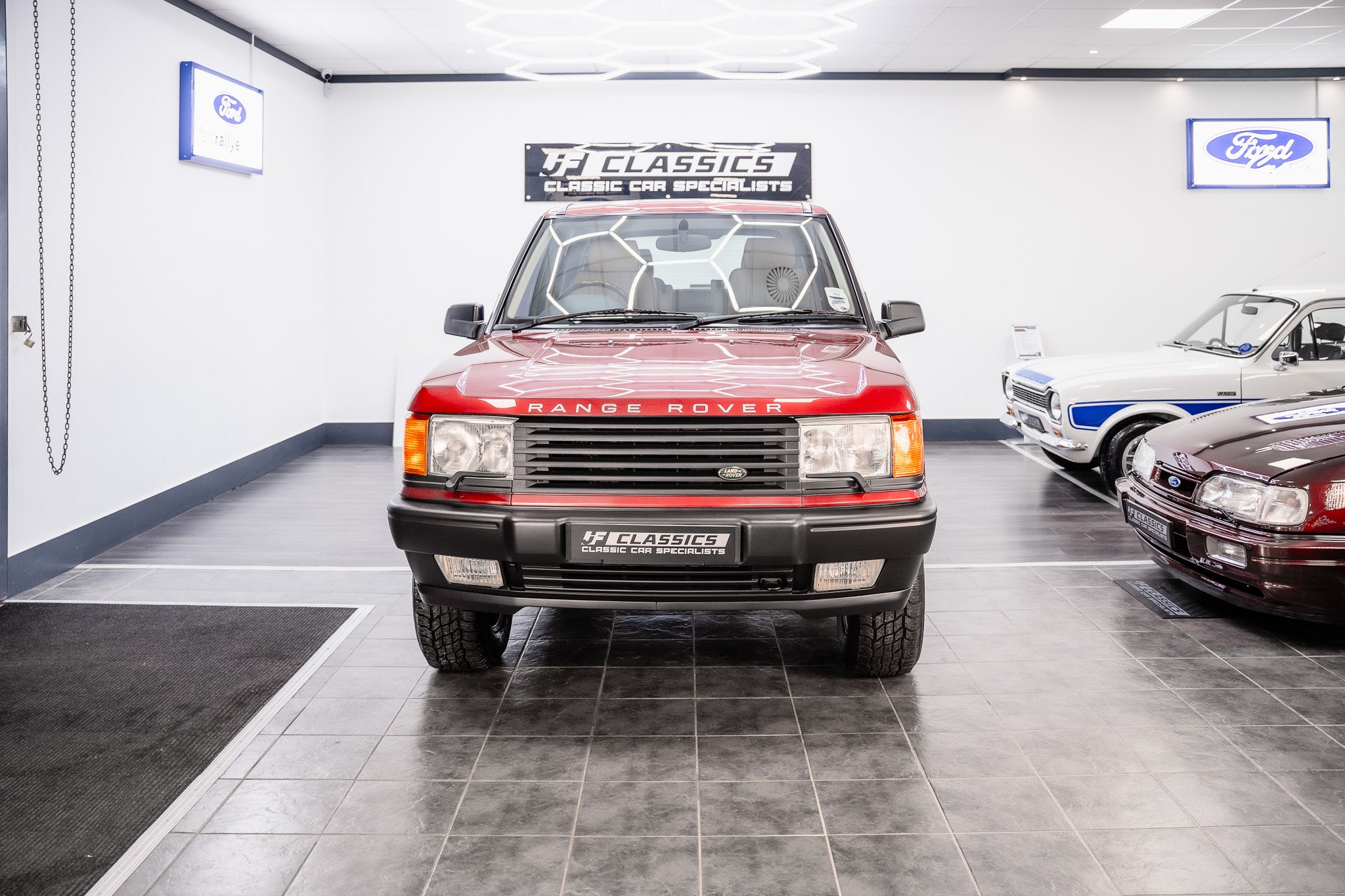 1999 LAND ROVER RANGE ROVER P38 RIOJA RED 4.6HSE AUTO 'ONLY 8136-miles